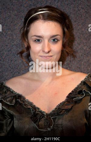London. UK. Emily Glenister, daughter of actress Amanda Redman and ...
