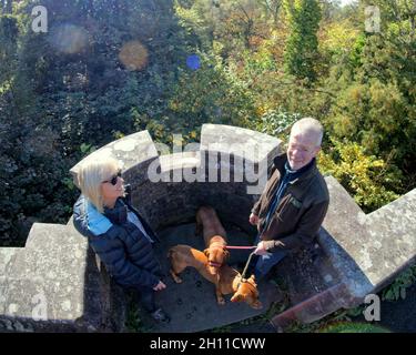 Milton Ferry Stone Bridge over the river Nene, Ferry Meadows country ...