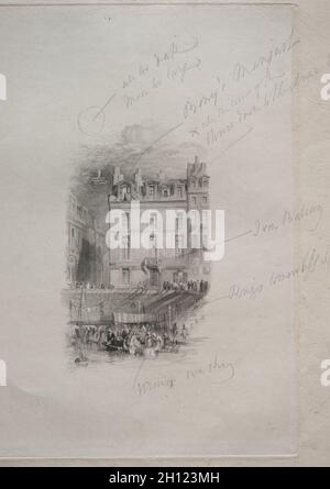 An engraving by Joseph Mallord William Turner and Thomas Goff Lupton ...