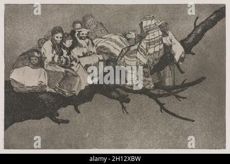 The Proverbs: Ridiculous Folly, 1864. Francisco de Goya (Spanish, 1746 ...