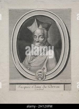 Jacques Davy Duperron, French cardinal Stock Photo - Alamy