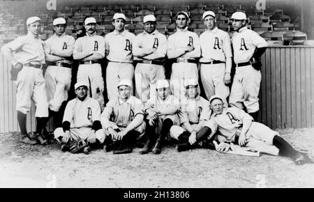 Philadelphia Athletics Baseball Team, 1902 , Baseball players ...