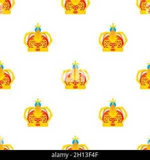 Regalia pattern seamless background texture repeat wallpaper geometric vector Stock Vector Image ...