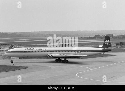 A British European Airways, BEA, De Havilland Comet 4B, registration G ...