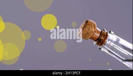 Image of yellow glowing spots over open book Stock Photo - Alamy