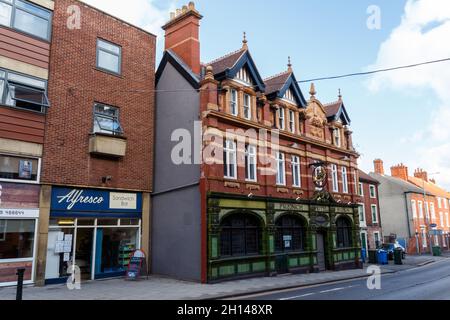 The French Horn Hotel, Worksop Stock Photo - Alamy