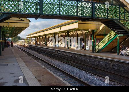 Worksop Railway Station Nottinghamshire, England. Uk Stock Photo - Alamy