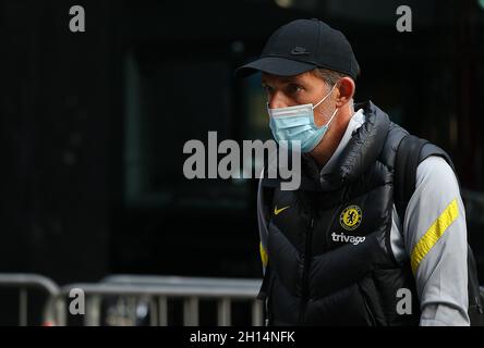 England manager Thomas Tuchel arrives for the England World Cup squad ...