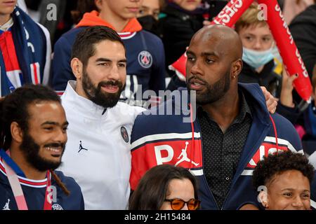 Teddy Riner - PSG vs SCO Angers - Ligue 1 Uber Eats in Parc des Princes ...