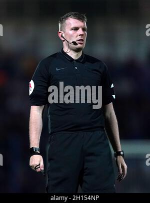 Referee Sam Barrott during the U20 International Friendly at the ...