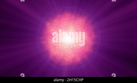 Abstract particles sun solar flare particles illustration 3d render ...