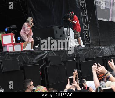 SEPTEMBER 18: Melanie Martinez performs during Music Midtown at ...