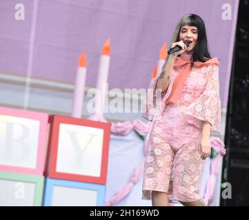 SEPTEMBER 18: Melanie Martinez performs during Music Midtown at ...