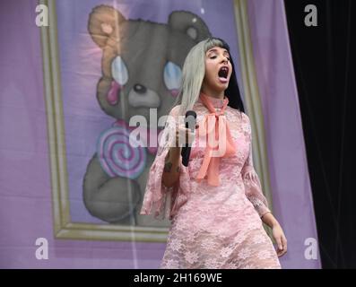 SEPTEMBER 18: Melanie Martinez performs during Music Midtown at ...