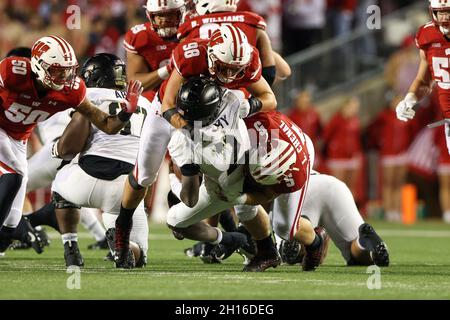 October 16, 2021: Army Black Knights defensive back Marquel Broughton ...