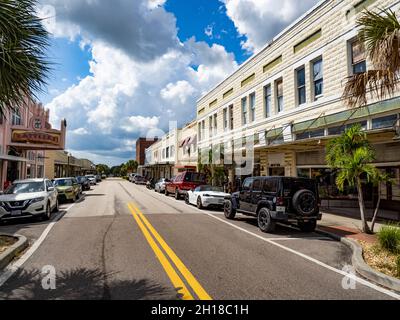 Oak Street Historic Downtown Arcadia Florida Stock Photo - Alamy