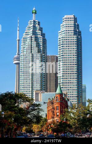 Toronto Dominion Bank Tower in Downtown Toronto Ontario Canada Stock ...