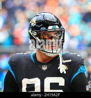 Jacksonville Jaguars defensive end Adam Gotsis walks off the field ...