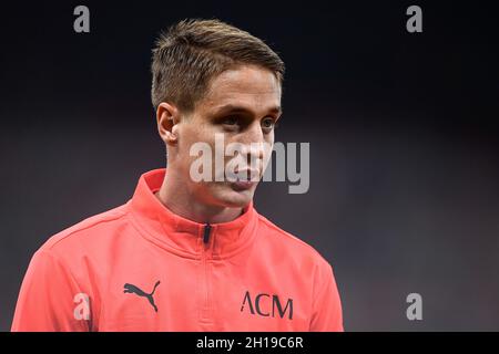 Andrea Conti (A.C. Milan) during the Serie A football match between ...