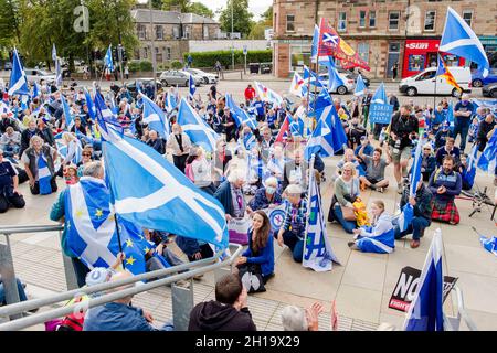 All under one banner march from Edinburgh's Commonwealth pool to ...
