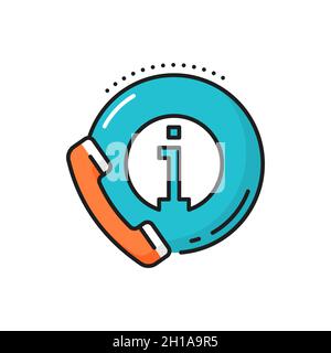 Information Helpdesk Tourist Office - Vector Icon Illustration Stock ...