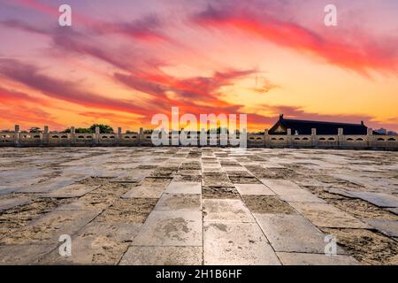 Ancient square floor and sky clouds Stock Photo - Alamy