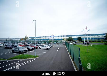 Ford's car manufacturing plant in Halewood, Merseyside. Ford is to ...