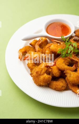 shrimp fritters or prawn bajji or jheenga pakoda or kolambi or zinga ...