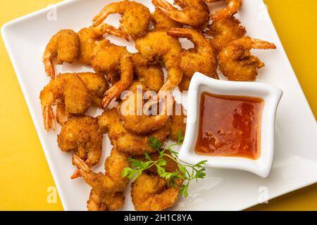 shrimp fritters or prawn bajji or jheenga pakoda or kolambi or zinga ...