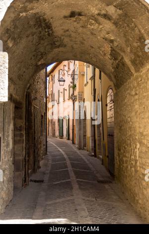 Village, Visso, Marche, Italy, Europe Stock Photo - Alamy