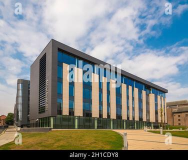 Feethams House, temporary home of the UK government's Treasury North ...