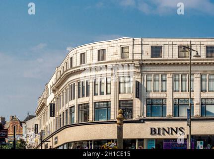 Binns building now House of Fraser store built 1950's Art Deco style ...