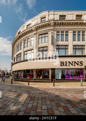 Binns building now House of Fraser store built 1950's Art Deco style ...