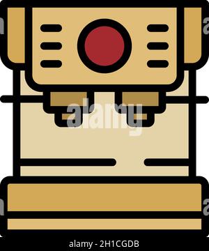 High class coffee maker icon. Outline high class coffee makervector ...