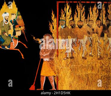 The Angel Gabriel and Muhammad Stock Photo - Alamy