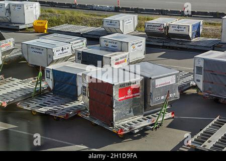 Air cargo unit load devices, containers Stock Photo - Alamy