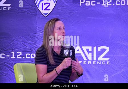 Colorado head coach JR Payne directs her players in the first half of ...