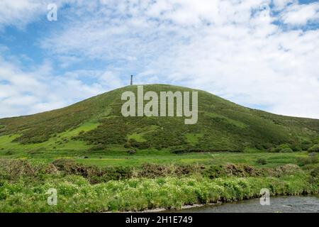 Pen Dinas Iron age hillfort at Penparcau near Aberystwyth Ceredigion ...