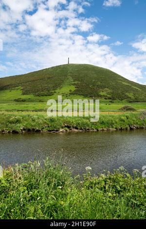 Pen Dinas Iron age hillfort at Penparcau near Aberystwyth Ceredigion ...
