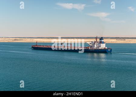 Suez, Egypt - November 5, 2017: Crude Oil Tanker Seadancer vessel ...