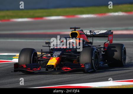 BARCELONA - Max Verstappen (Red Bull Racing) after the Formula 1 ...