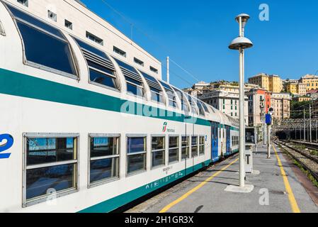 Central train station in Genova - Stazione di Genova Piazza Principe ...