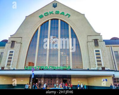 Kiev, Ukraine September 15, 2020: Billboard with a plan of Mariinsky ...
