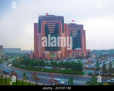 Istanbul, Turkey - December 22, 2008: Interior of metro station at ...