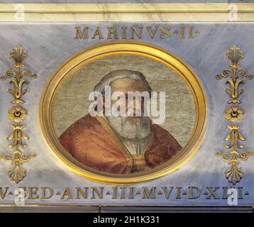 Basilica of Saint Marinus in San Marino adjacent to the Church of Saint ...