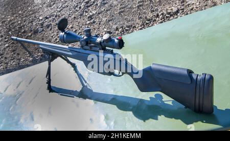 7.62 mm sniper rifle Stock Photo - Alamy