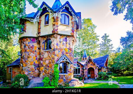 Mosher Castle is pictured, Oct. 16, 2021, in Fairhope, Alabama. The ...