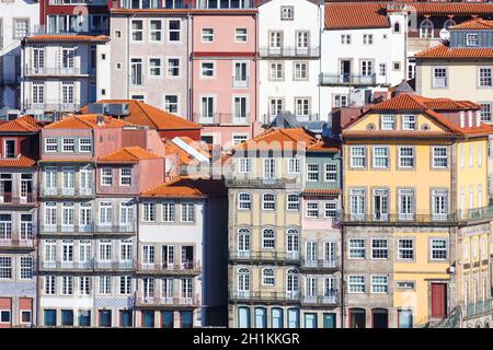 Panoramic view of old town of Porto, Portugal Stock Photo - Alamy