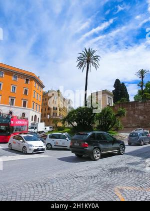 Rome, Italy - May 03, 2014: The famous Basilica of Santa Maria Maggiore ...