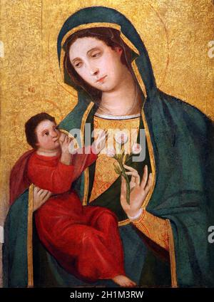 Altar of the Virgin Mary, altar of grace of the pilgrimage basilica ...